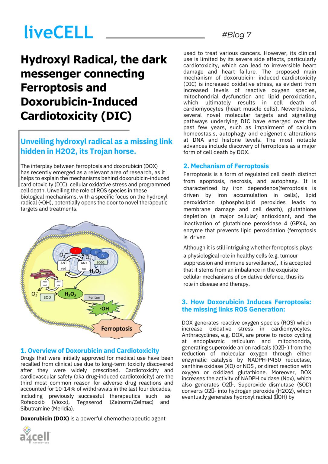 A4liveCell Blog#7: "Deciphering the inside cell´s story by CYTOCHECK ...